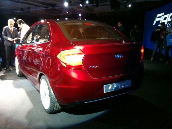 Ford Figo Concept sedan showcased - Car India