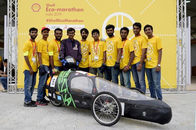 Virtual Shell Eco-marathon Awarded Indian Teams - Car India